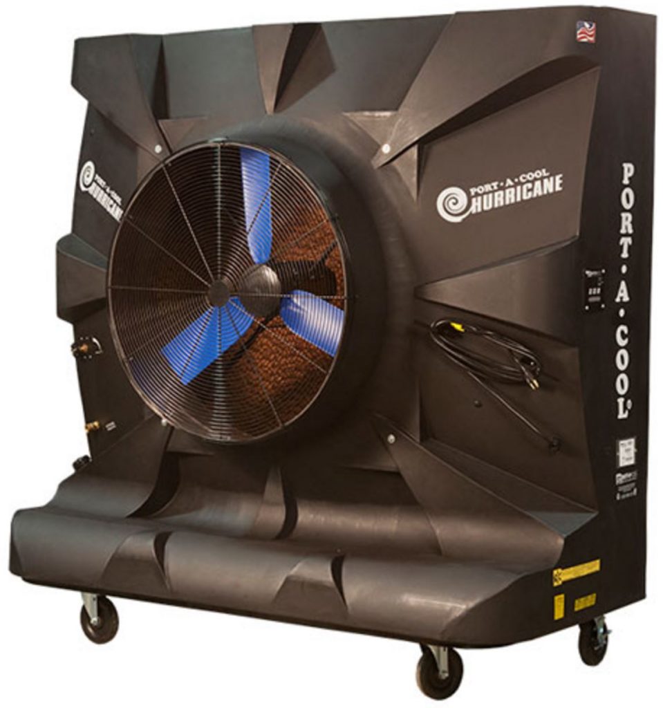 Port a cool hurricane 3600 evaporative cooling machine | Patio-cooler.com